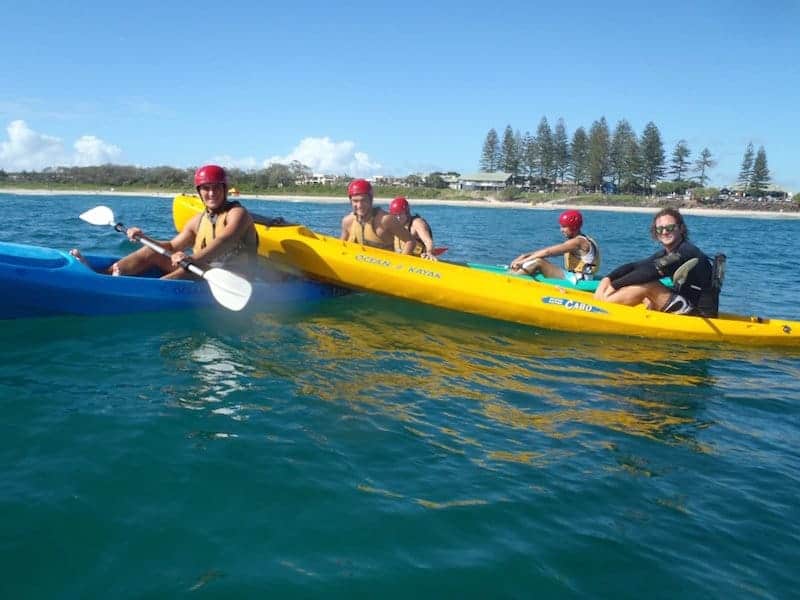 Sea Kayaking Byron Bay with Go Sea Kayak